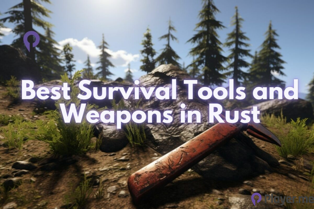 Best Survival Tools and Weapons in Rust - Player.me